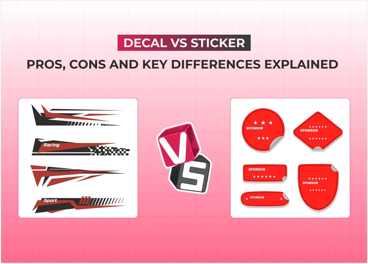 Decal vs Sticker: Pros, Cons, and Key Differences Explained | Vinyl Status