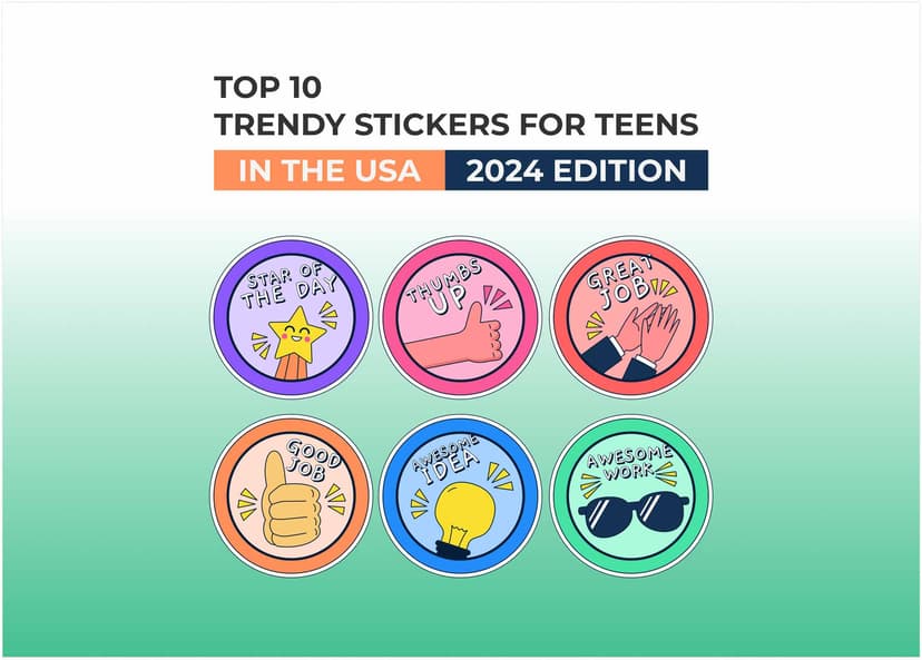 Top 10 Trendy Stickers for Teens in the USA (2025 Edition) | Vinyl Status